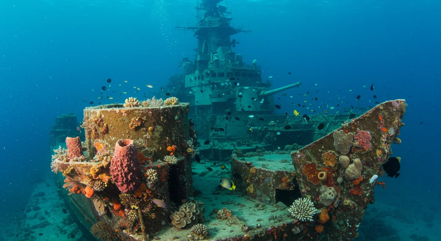 How Sunken Ships Are Rebuilding the Ocean | Science Array
