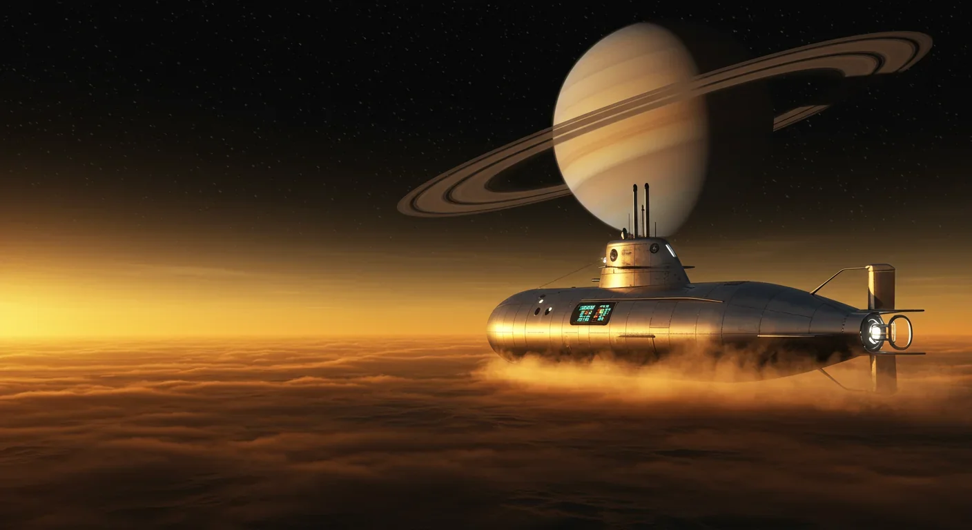 Titan Submarine: Exploring Saturn's Methane Ocean World | Science Array
